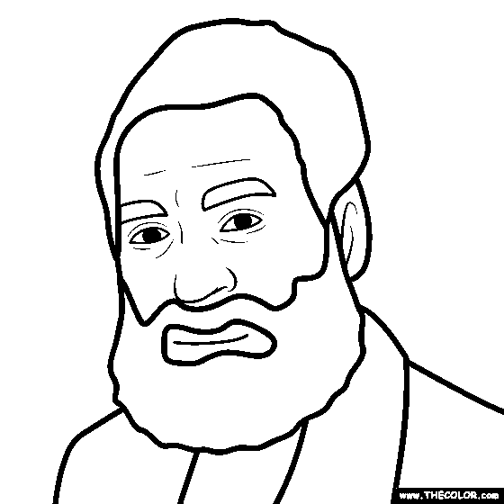Alexander Graham Bell Coloring Page