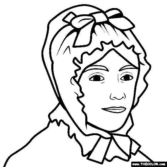 Anna Harrison Coloring Page
