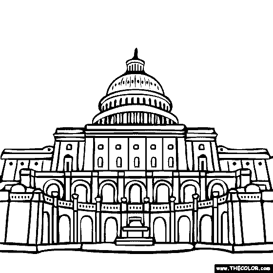 Famous Places And Landmarks Coloring Pages Famous Places And Landmarks Coloring Pages