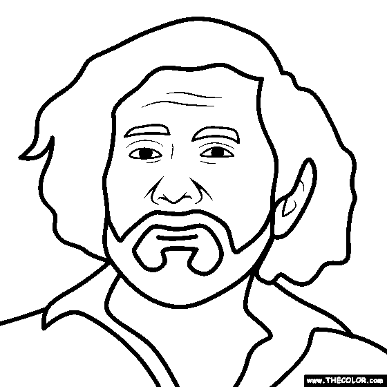 Francisco Toledo Coloring Page