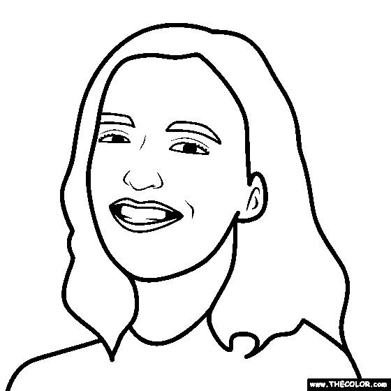 Iga Swiatek Coloring Page