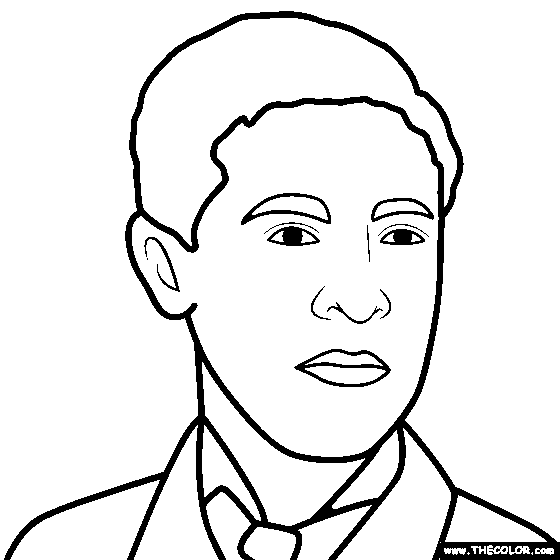 Jan Ernst Matzeliger Coloring Page