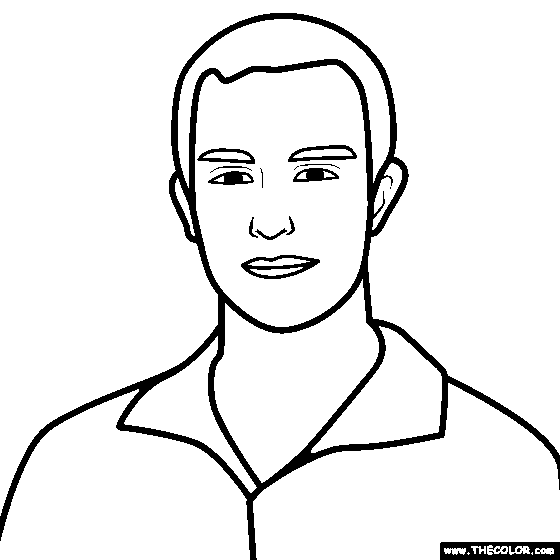 Liam Corrigan Coloring Page