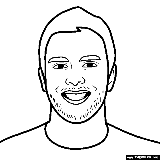 Nic Fink Coloring Page