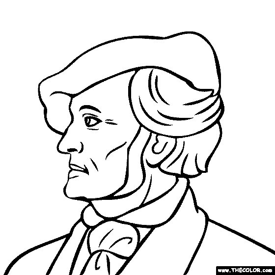 Richard Strauss Coloring Page