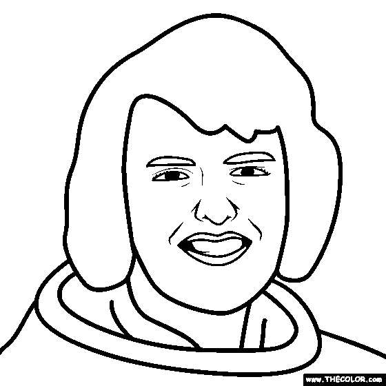 Shannon Sketch Coloring Page